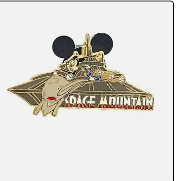 Disney | Accessories | Vintage 202 Walt Disney World Space Mountain ...